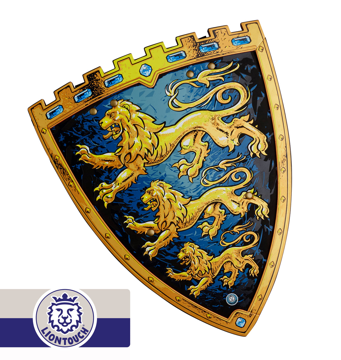 Liontouch Pretend-Play Foam Triple Lion King Small Shield – Hotaling
