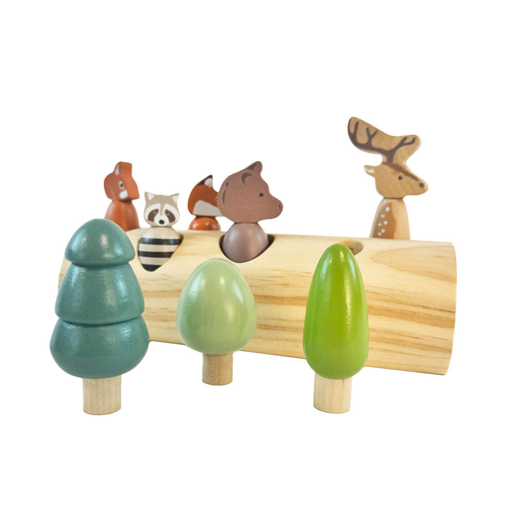 Egmont Toys Forest Animals In A Log – Hotaling