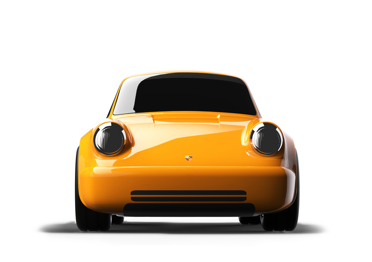 Baghera Yellow Porsche 911 Racing Car – Hotaling