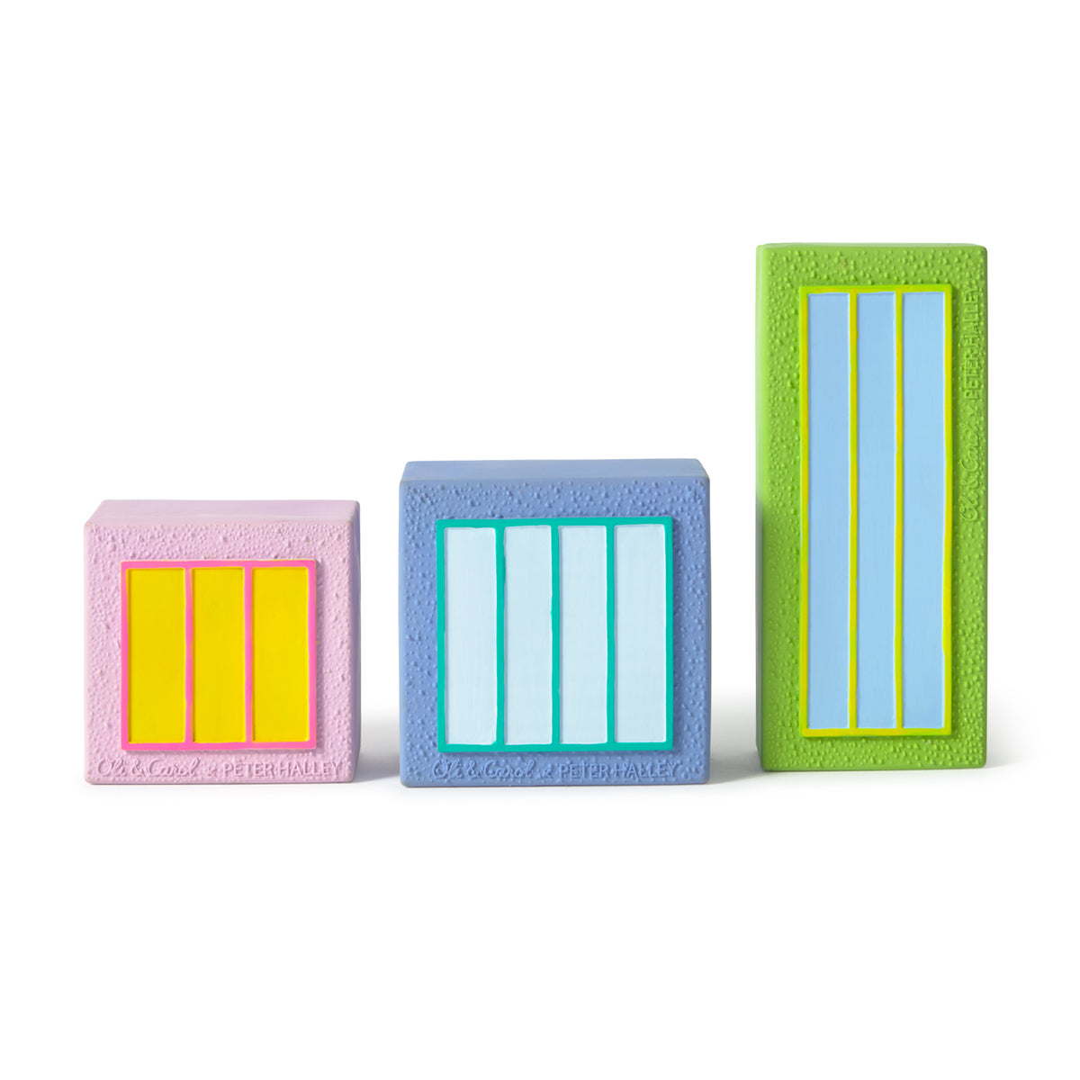 OLI&CAROL Peter Halley Baby Stacking Blocks Cells – Hotaling