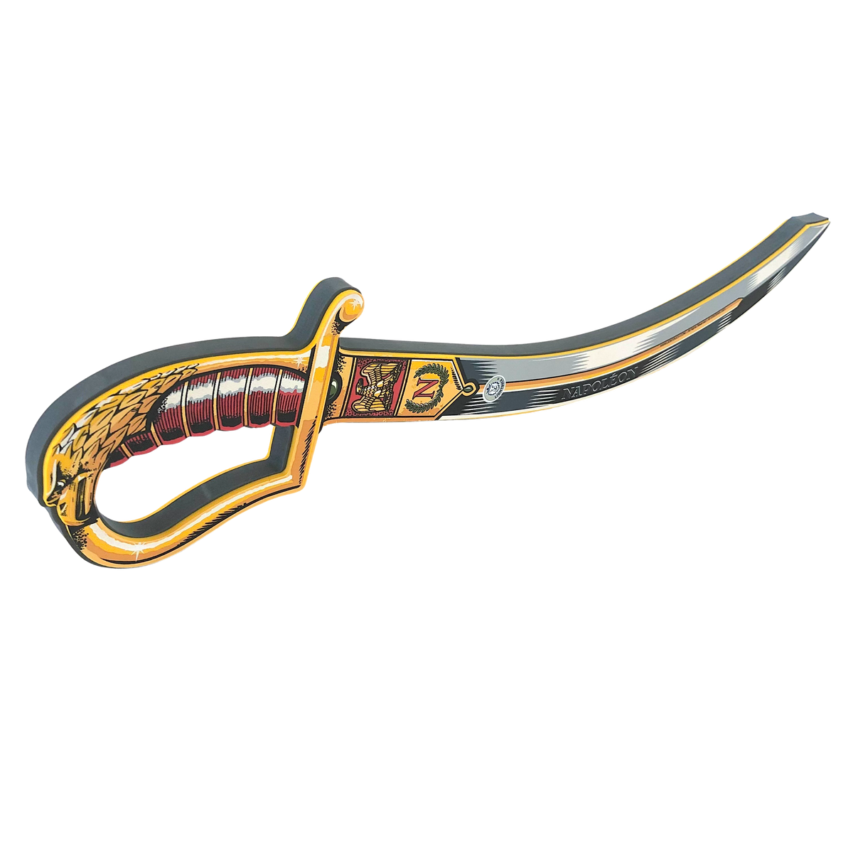 Liontouch Pretend-Play Foam Napoleon Red Sabre – Hotaling